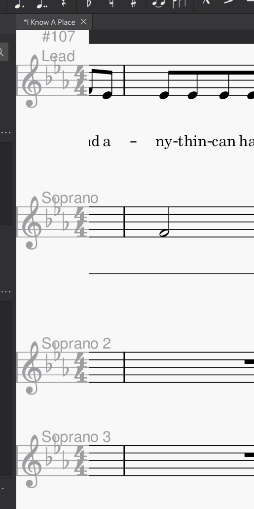 Display of Measure Numbers in Continuous View · Issue #17096 · musescore/MuseScore · GitHub