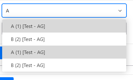 Autocomplete options misbehaving / duplicating when being used fast, repeatedly or with pasted ...