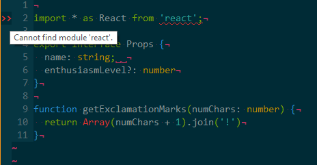 The tslint linter isn't parsing all of the errors and warnings · Issue #1218 · dense-analysis ...