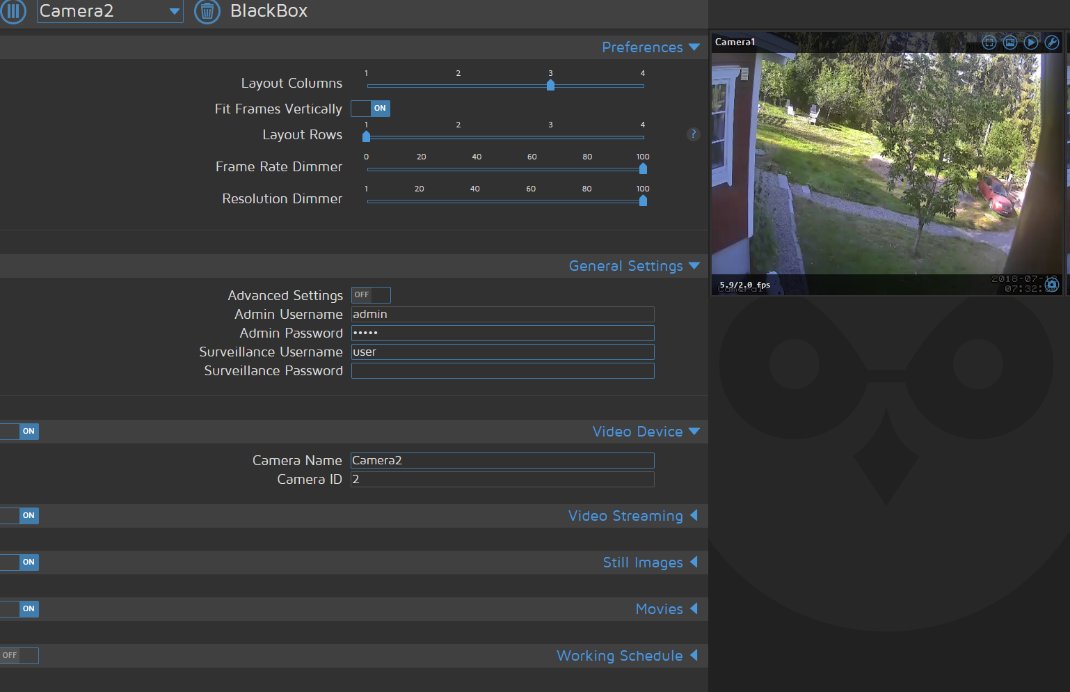 Cant Start Motion Detection Or Edit Streaming Resolution · Issue 939