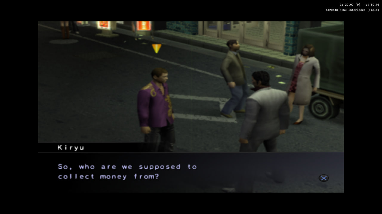 [BUG]: Yakuza 1 Lines in the middle of the screen · Issue #10009 · PCSX2/pcsx2 · GitHub