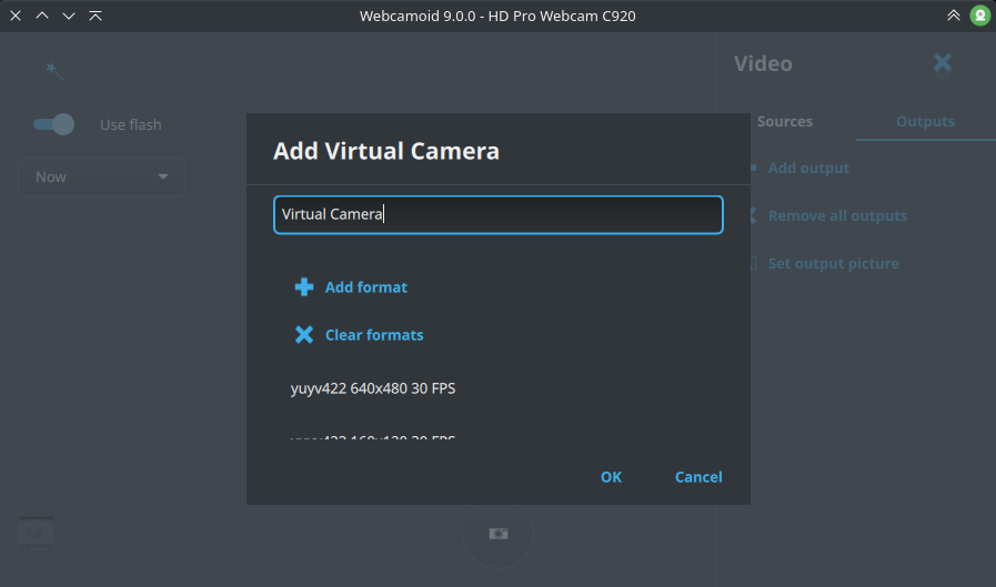 can't make virtual camera(output)-webcamoid 9.0.0 · Issue #496 · webcamoid/webcamoid · GitHub