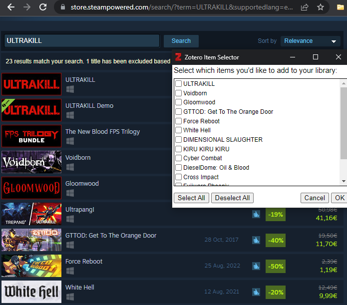 GitHub - cmiltiadis/Steam-Zotero-translator: Zotero translator (citation grabber) for Steam