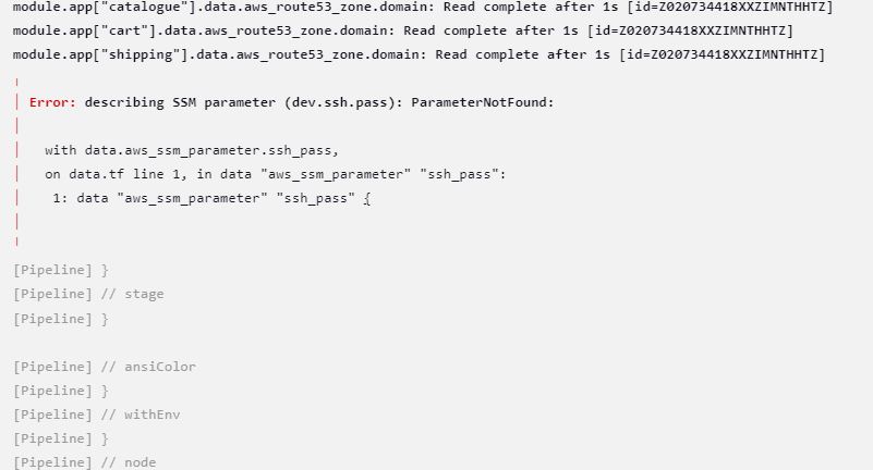 Error: Backend configuration changed --->@ roboshop infra · learndevopsonline learndevopsonline ...