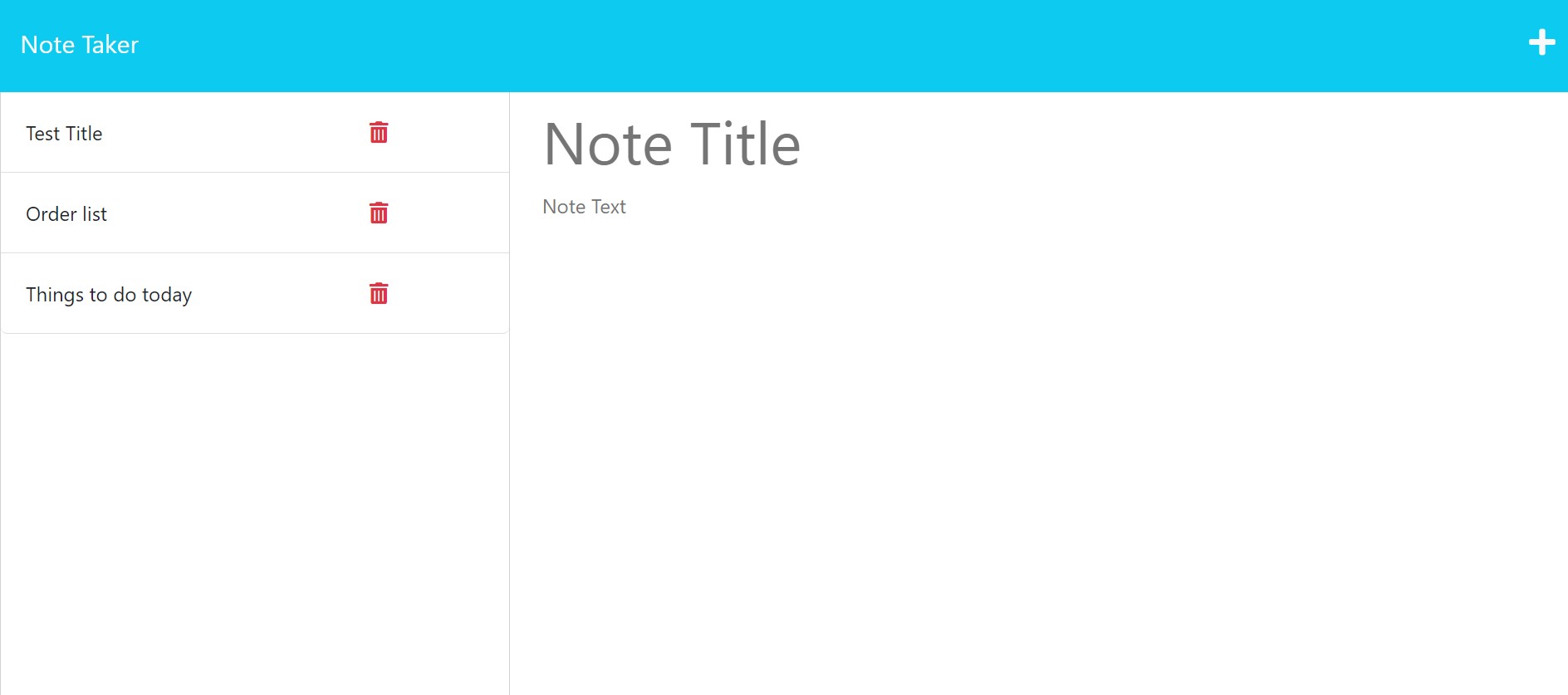 GitHub - Stuartteh1995/note-taker