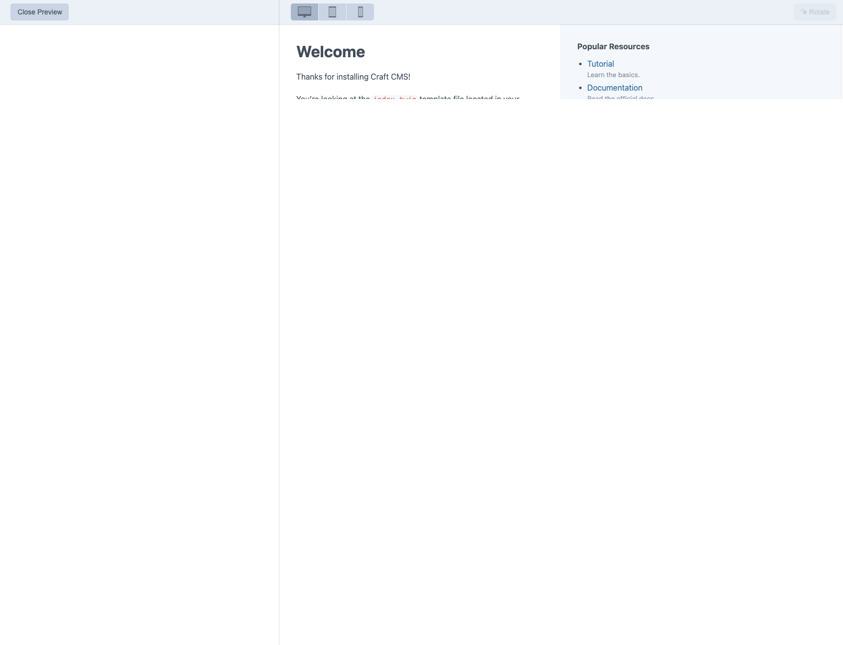 Live Preview desktop preview height is only 150px tall · Issue #10386 · craftcms/cms · GitHub