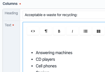 Adding text above a list wraps in a div instead of / etc · Issue #213 · craftcms/redactor · GitHub