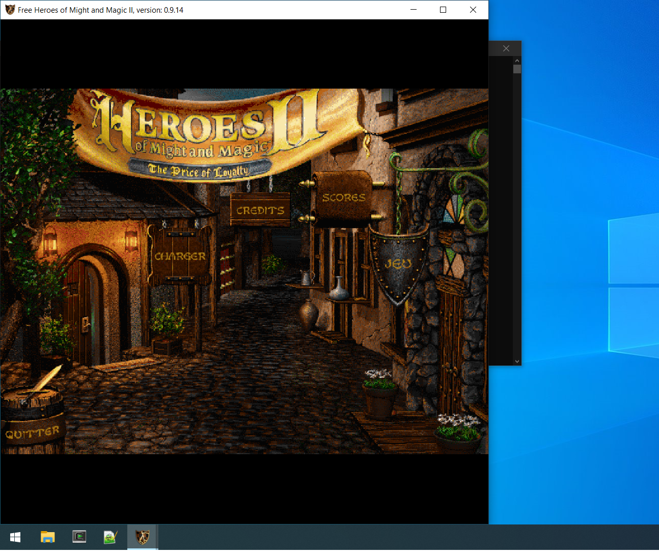 Windows Embeddinglocking Fheroes2 To A Side With Dpi Higher Than 100 Breaks Fullscreen