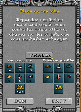 TRADE button in Marketplace in unhidden anytime when clicking its area ...