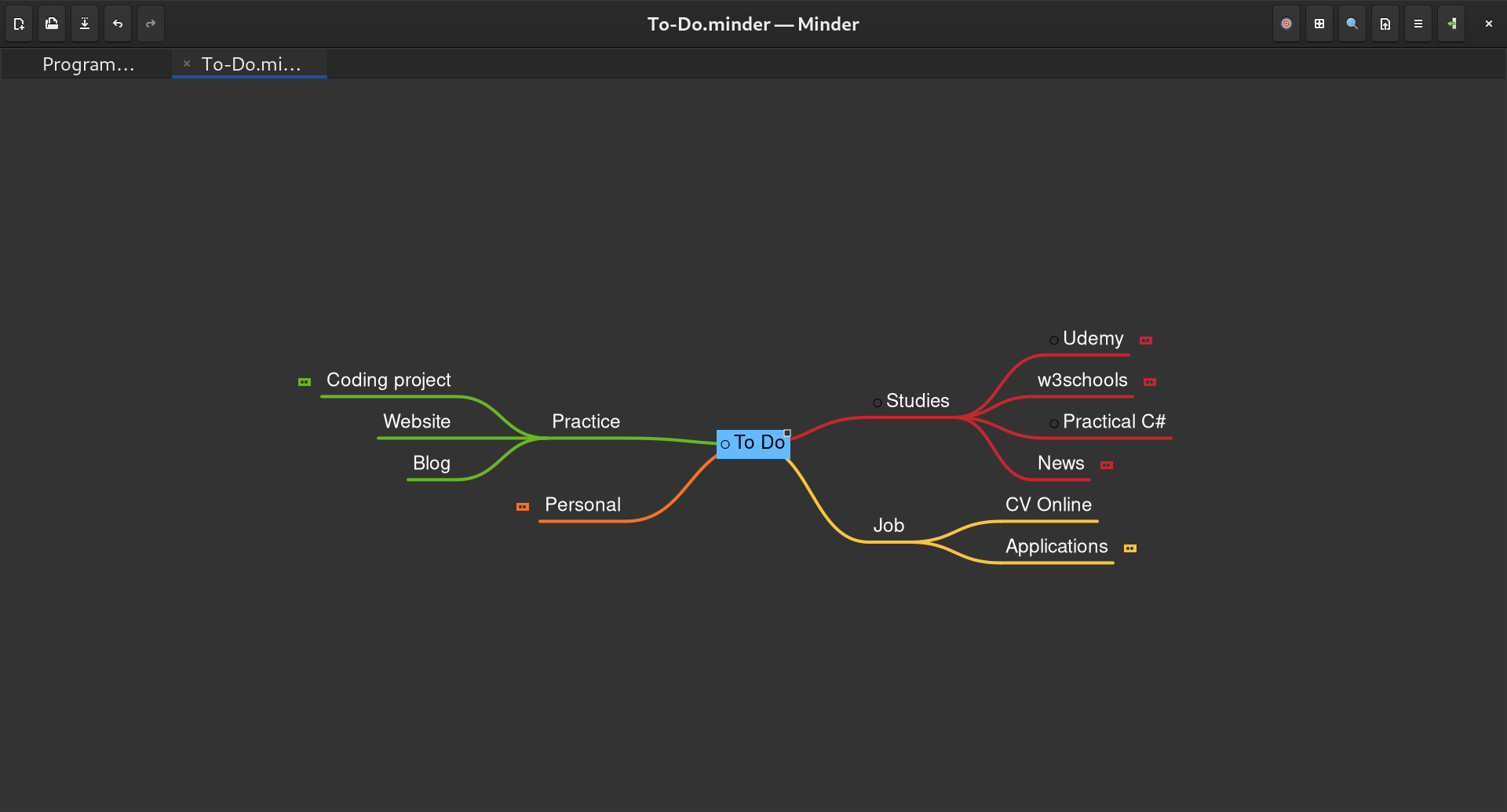 Broken theme · Issue #234 · phase1geo/Minder · GitHub