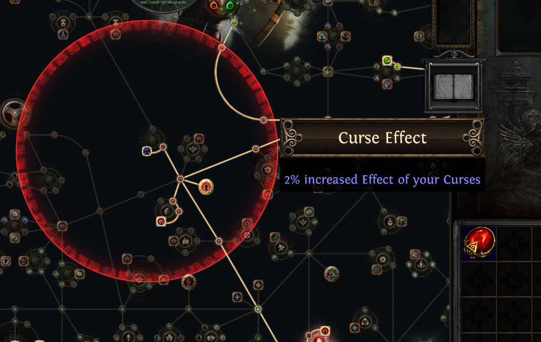 Glorious Vanity increased curse effect small nodes' values are wrong ...