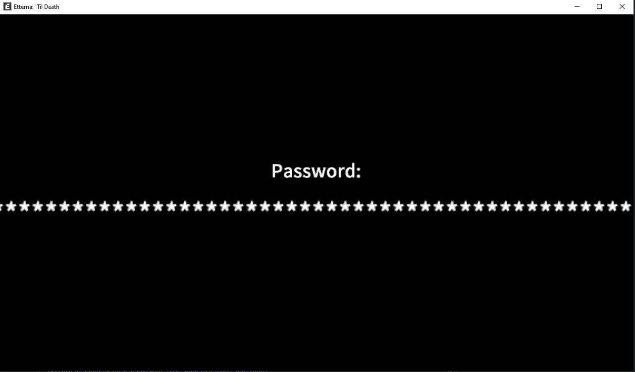 Allow longer passwords in user authentication · Issue #975 · etternagame/etterna · GitHub