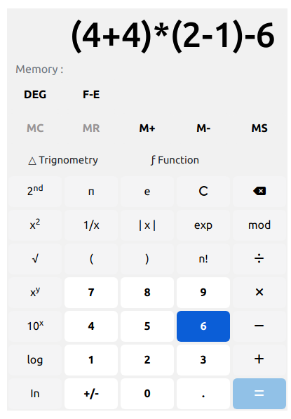 GitHub - princesimform/scientific-calculator