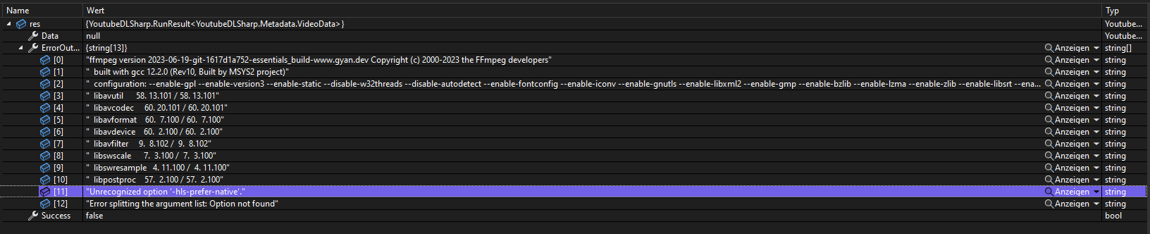 Unrecognized option '-hls-prefer-native'. · Issue #33 · Bluegrams/YoutubeDLSharp · GitHub