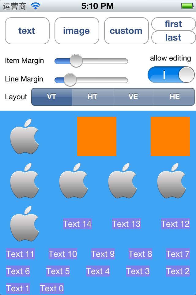 GitHub - rickytan/RTGridView: A light weight grid view
