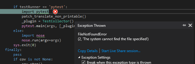 Native code debugging does not work · Issue #6456 · microsoft/PTVS · GitHub