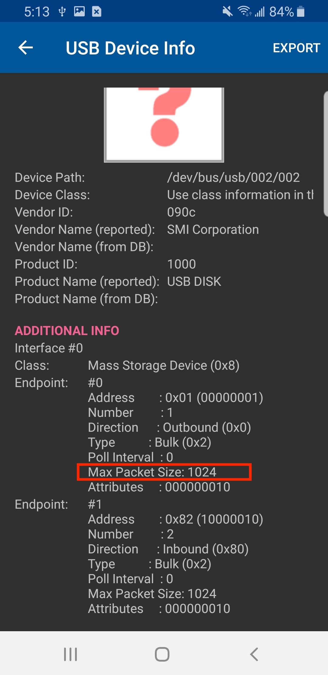 Error transferring command; errno 0 null · Issue #253 · magnusja/libaums · GitHub