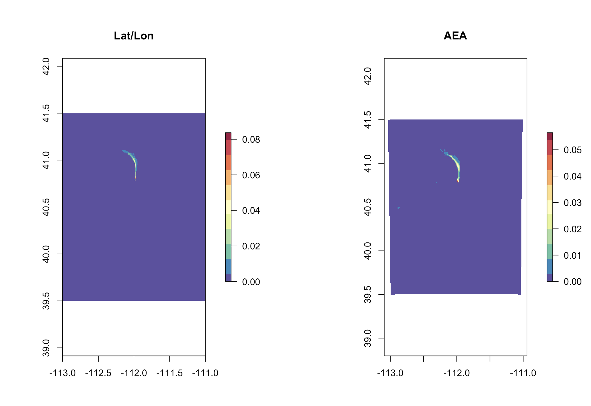 Alternative Projections for STILT footprints · Issue #3 · uataq/stilt · GitHub