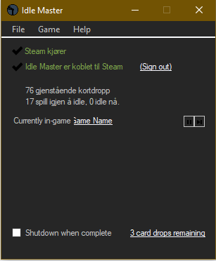 Everlasting "process" · Issue #24 · JonasNilson/idle_master_extended · GitHub