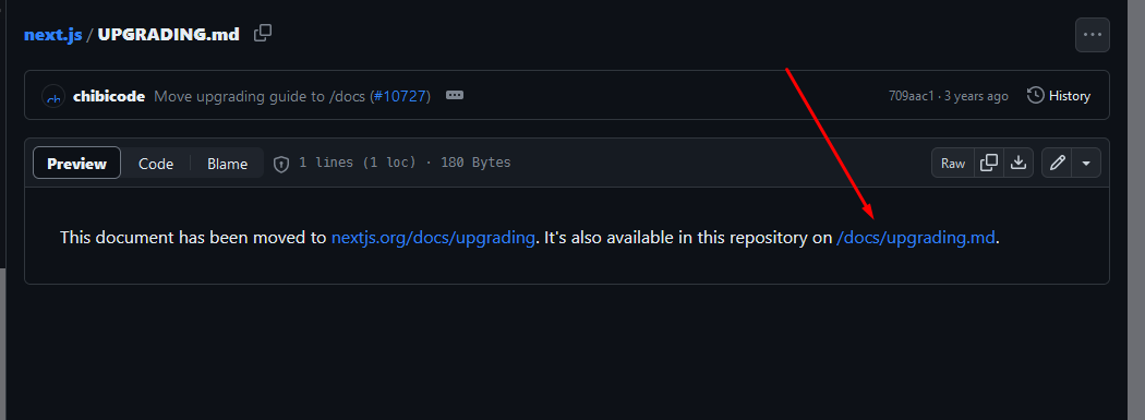 Docs: Link referred to /docs/upgrading.md in UPGRADING.md file is not correct · Issue #54223 ...