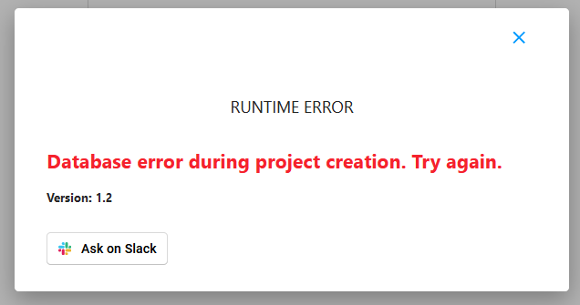 Label Studio - Create new Project [ ERROR ] · Issue #3678 · HumanSignal/label-studio · GitHub