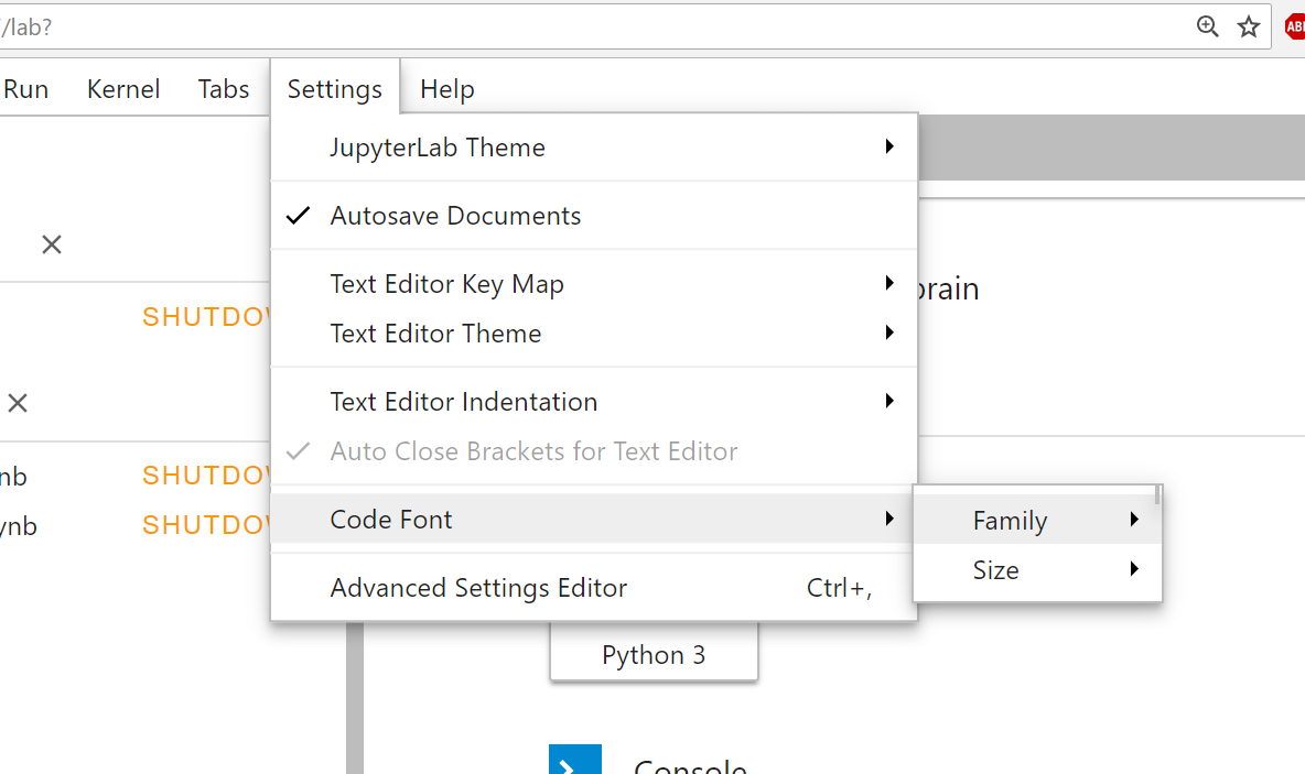 Menu not working · Issue #1 · deathbeds/jupyterlab-fonts · GitHub Menu not working · Issue #1 · deathbeds/jupyterlab-fonts · GitHub