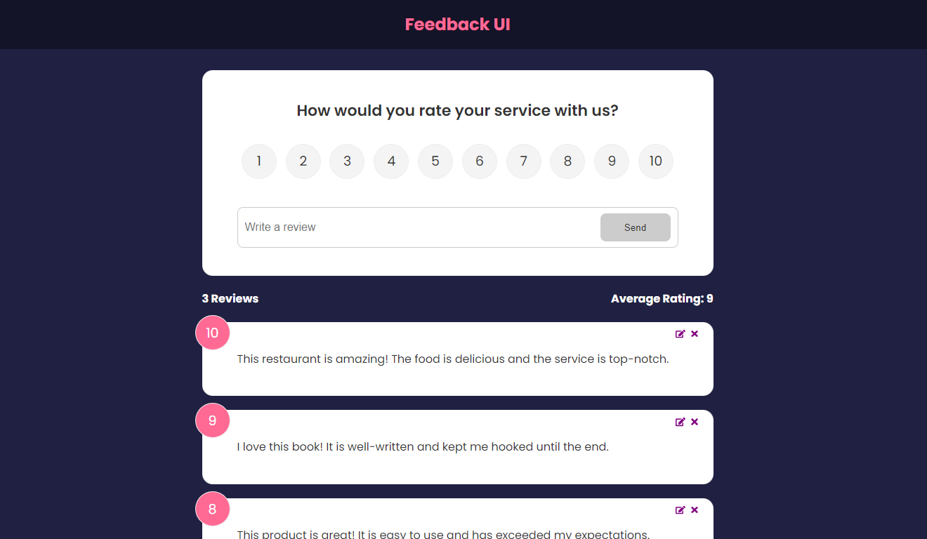 GitHub - linimary/Feedback-app: Leave your feedback - React GitHub - linimary/Feedback-app: Leave your feedback - React