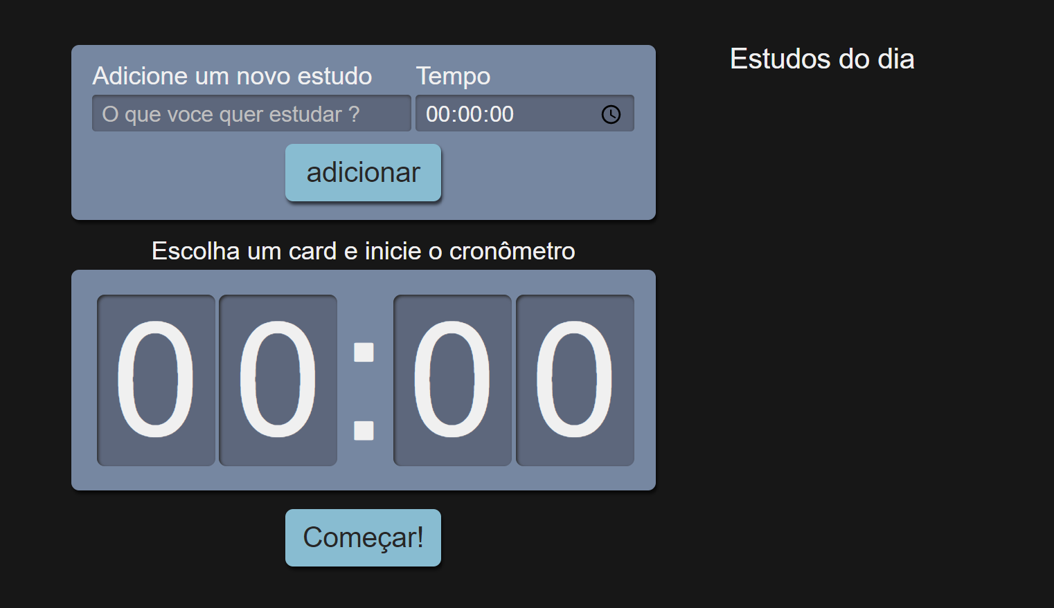 GitHub - georgefelipee/App_Cronometro_Estudos
