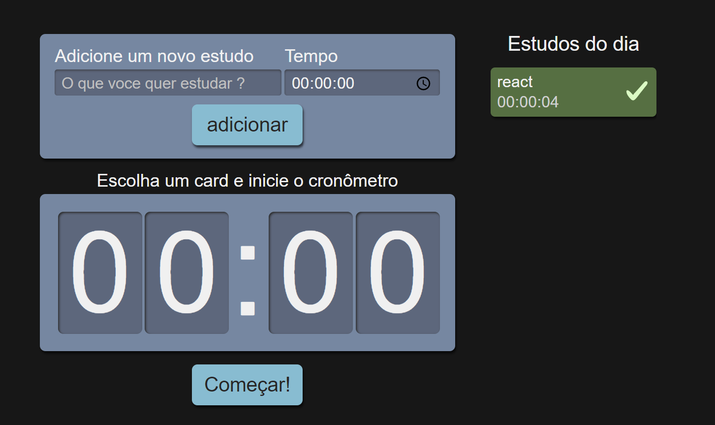 GitHub - georgefelipee/App_Cronometro_Estudos
