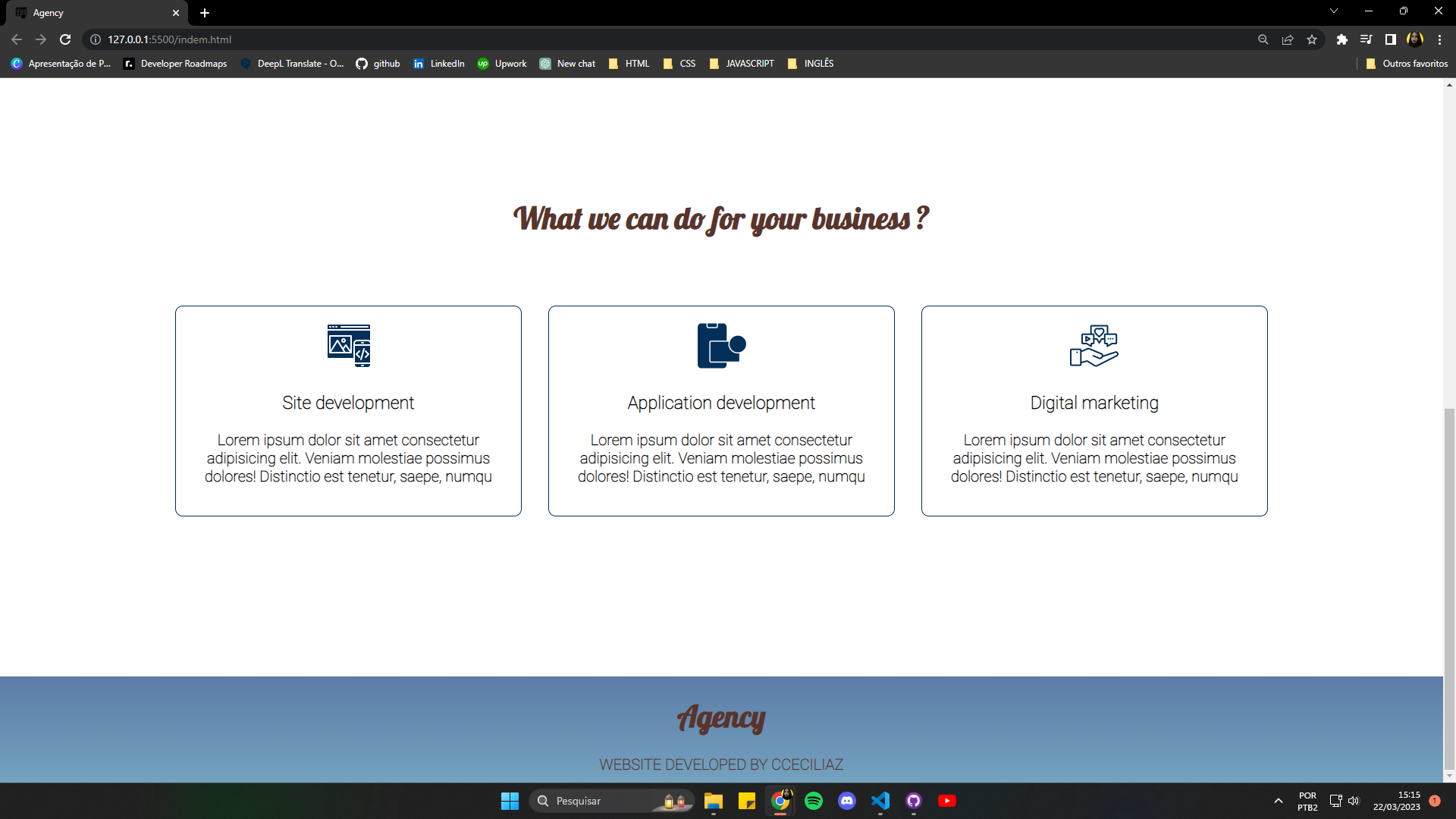 GitHub - cceciliaz/agency: practicing html and css with an agency page.