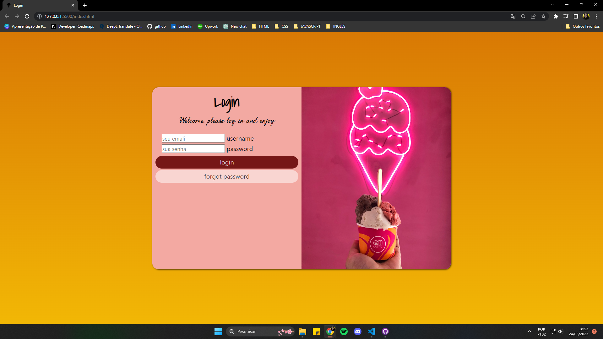 GitHub - cceciliaz/Login: Login screen design made with html and css ...