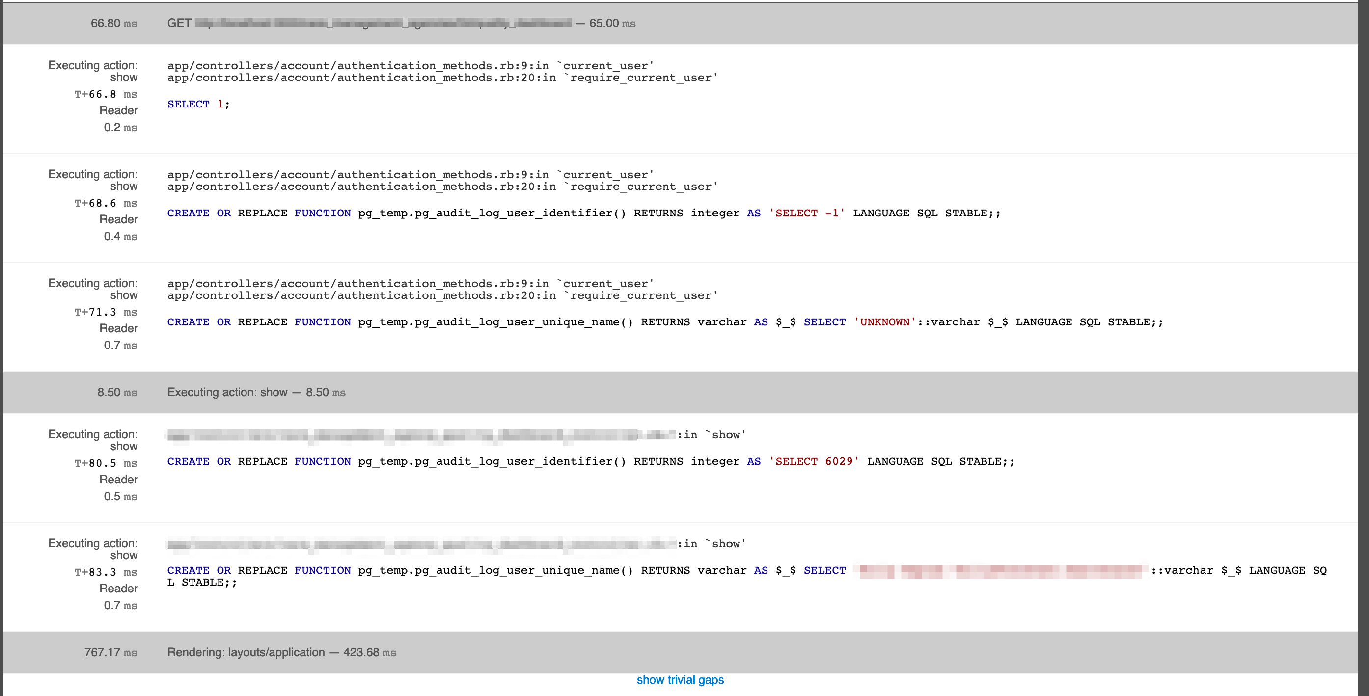 Loss Of Detailed Sql Profiling · Issue 460 · Miniprofilerrack Mini Profiler · Github