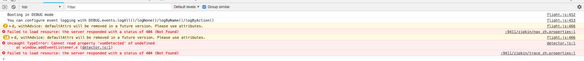 javascript error · Issue #183 · openzipkin-attic/docker-zipkin · GitHub