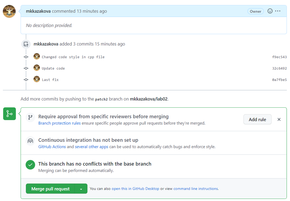 GitHub - mkkazakova/lab02