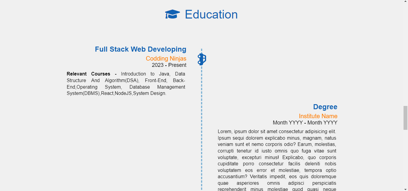 GitHub - TechNinjaa/Resume-Website-Project: A resume website made using ...