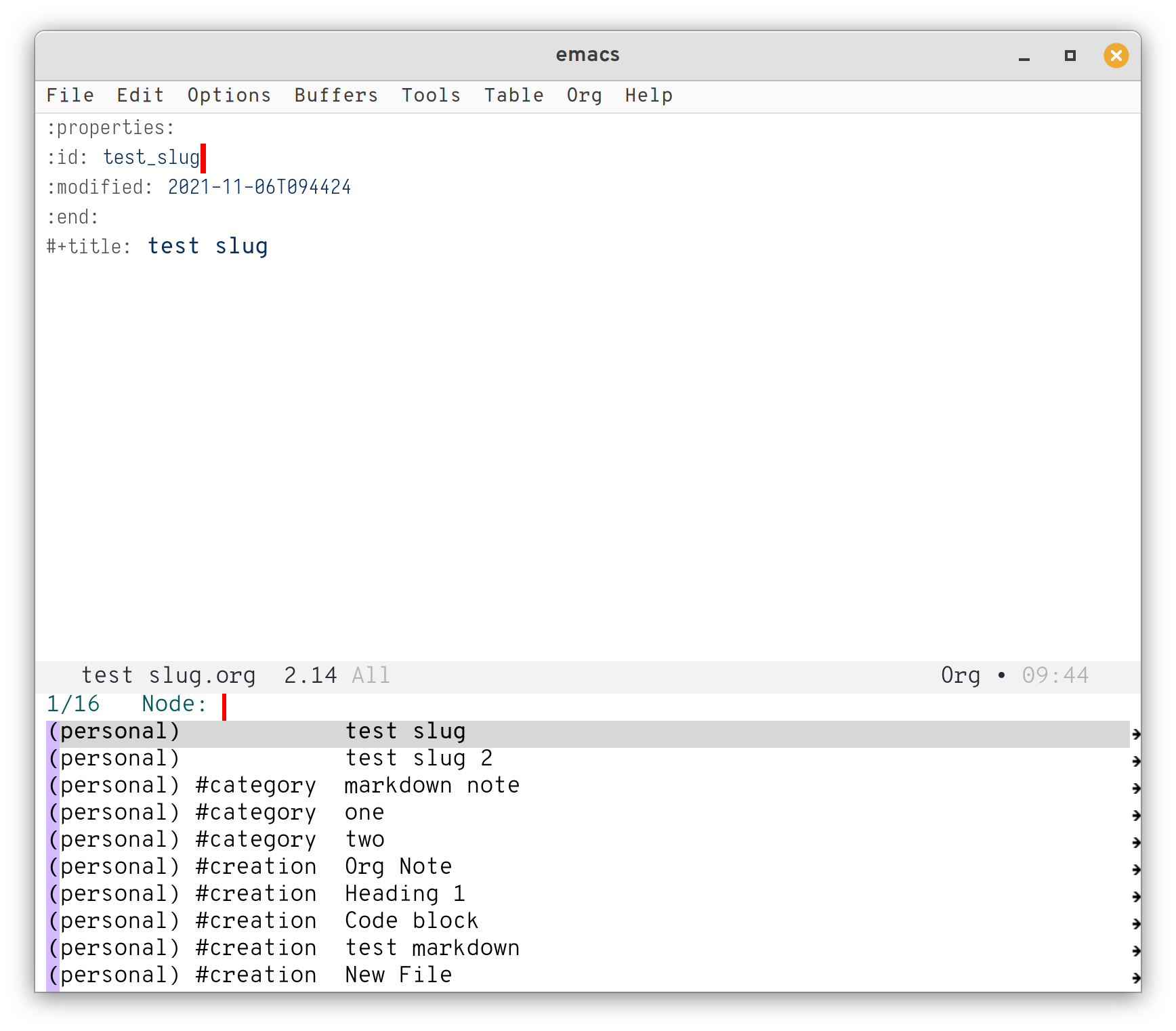 Use slug as custom org ID · Issue #1935 · org-roam/org-roam · GitHub