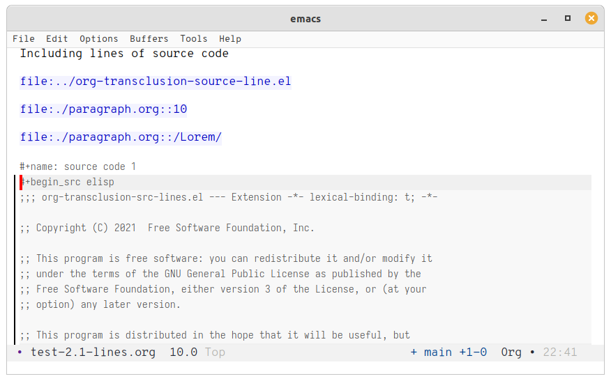 Allow adding #+name, #+caption etc before #+transclude keyword · Issue #115 · nobiot/org ...