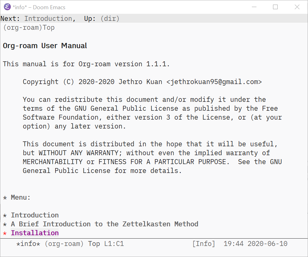 Building infopages on MELPA · Issue #782 · org-roam/org-roam · GitHub