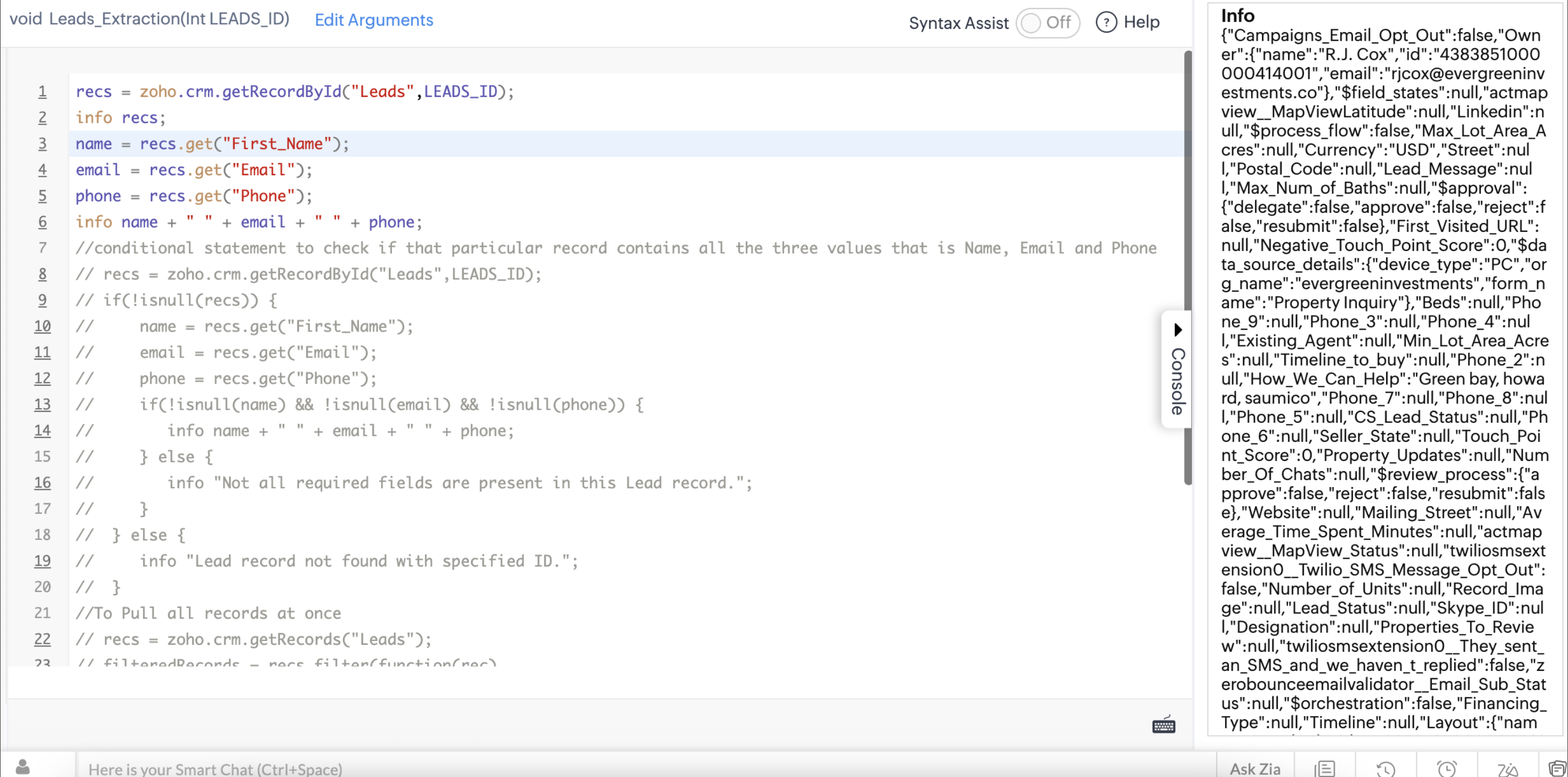 Github Evergreen Investmentsleadsextraction 