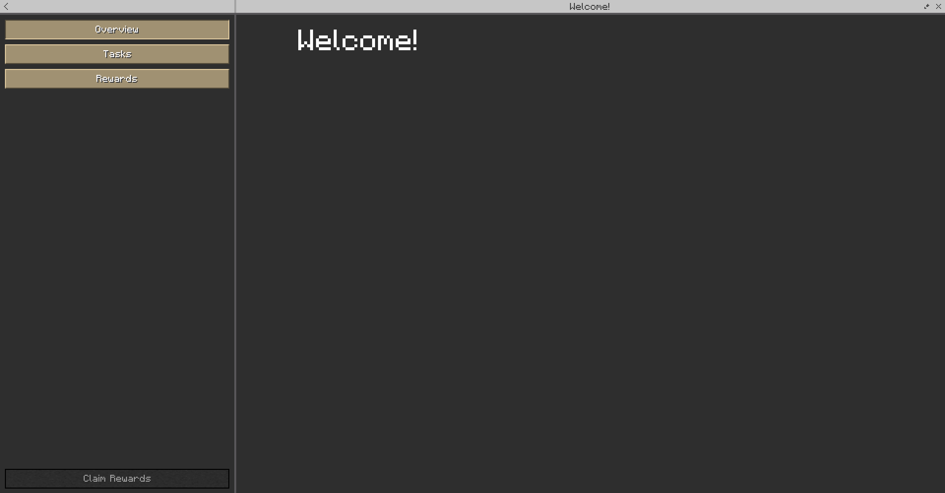 [Feature Request]: An option to display Overview, Tasks and Rewards all on one screen · Issue ...