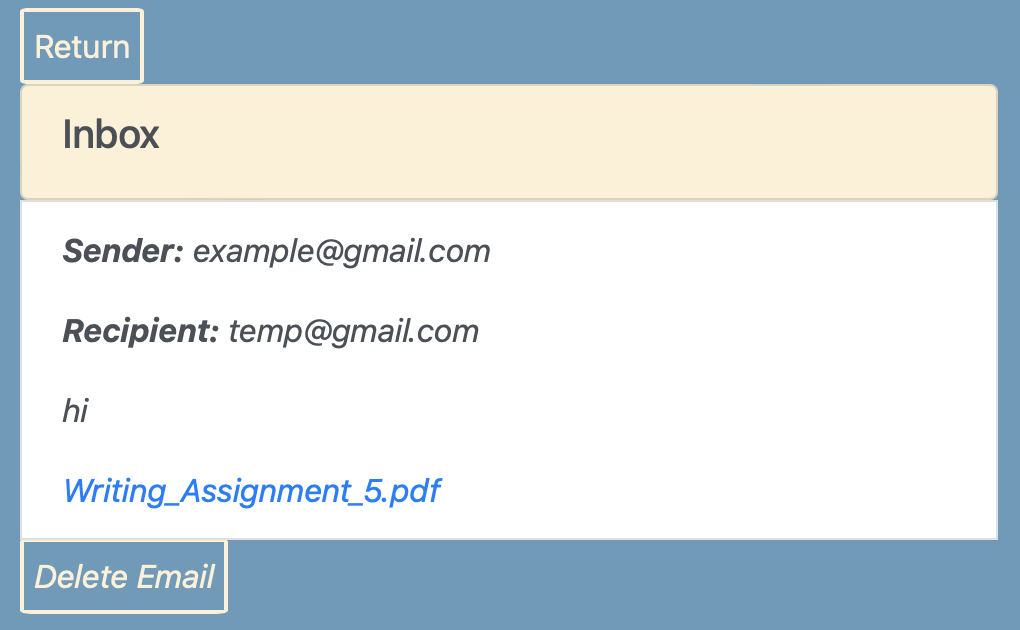GitHub - klam20/CMPE131-EmailClient: Milestone #1 for CMPE 131 course