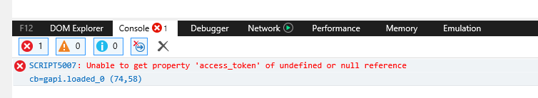 Google picker is not working in IE11. · Issue #412 · google/google-api-javascript-client · GitHub