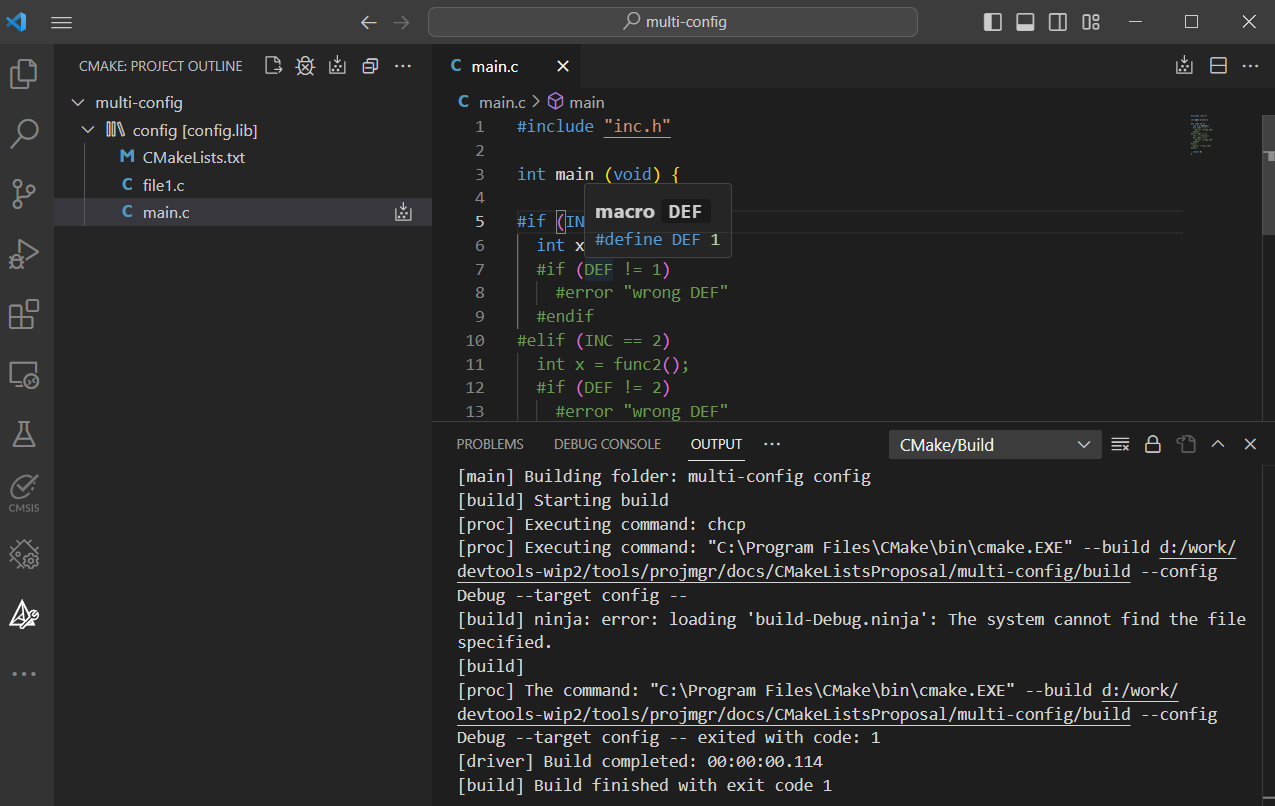 Single Cmakelists Txt For Both Release And Debug · Issue 1139 · Open Cmsis Pack Devtools · Github