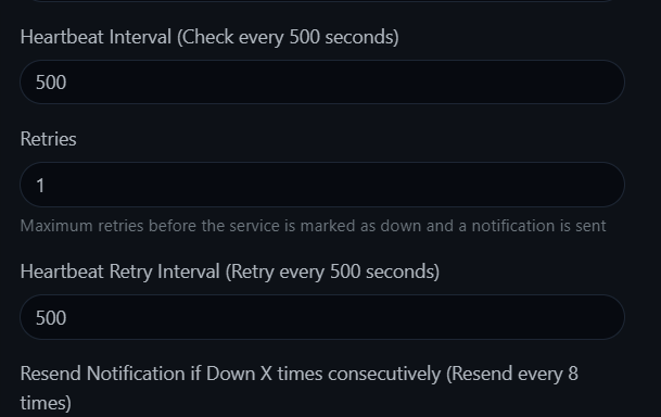 limit notifications after set amount alerts sent out. · Issue #3285 · louislam/uptime-kuma · GitHub