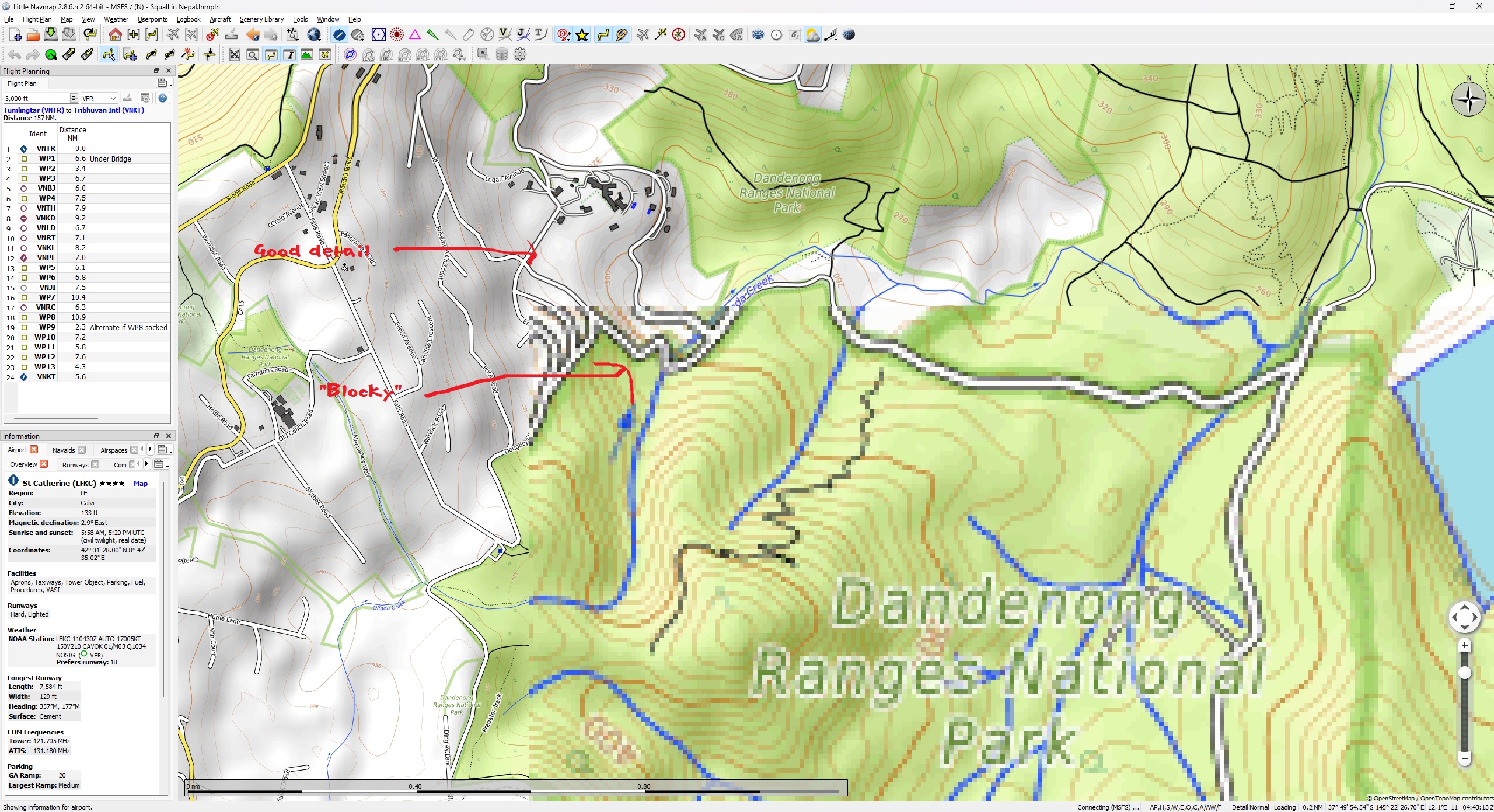 Opentopomap zoomed in display is "blocky" · Issue #997 · albar965/littlenavmap · GitHub