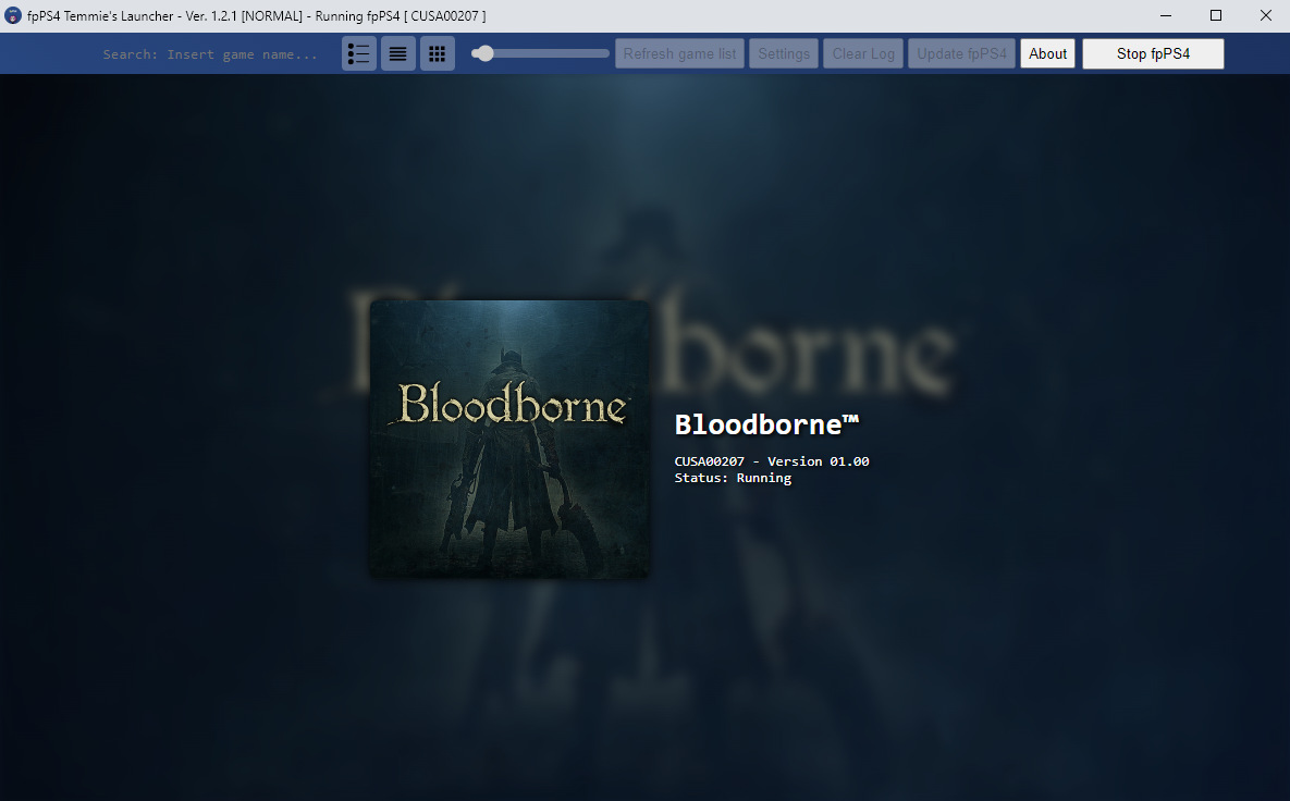 Bloodborne - CUSA00207 · Issue #1652 · red-prig/fpps4-game ...