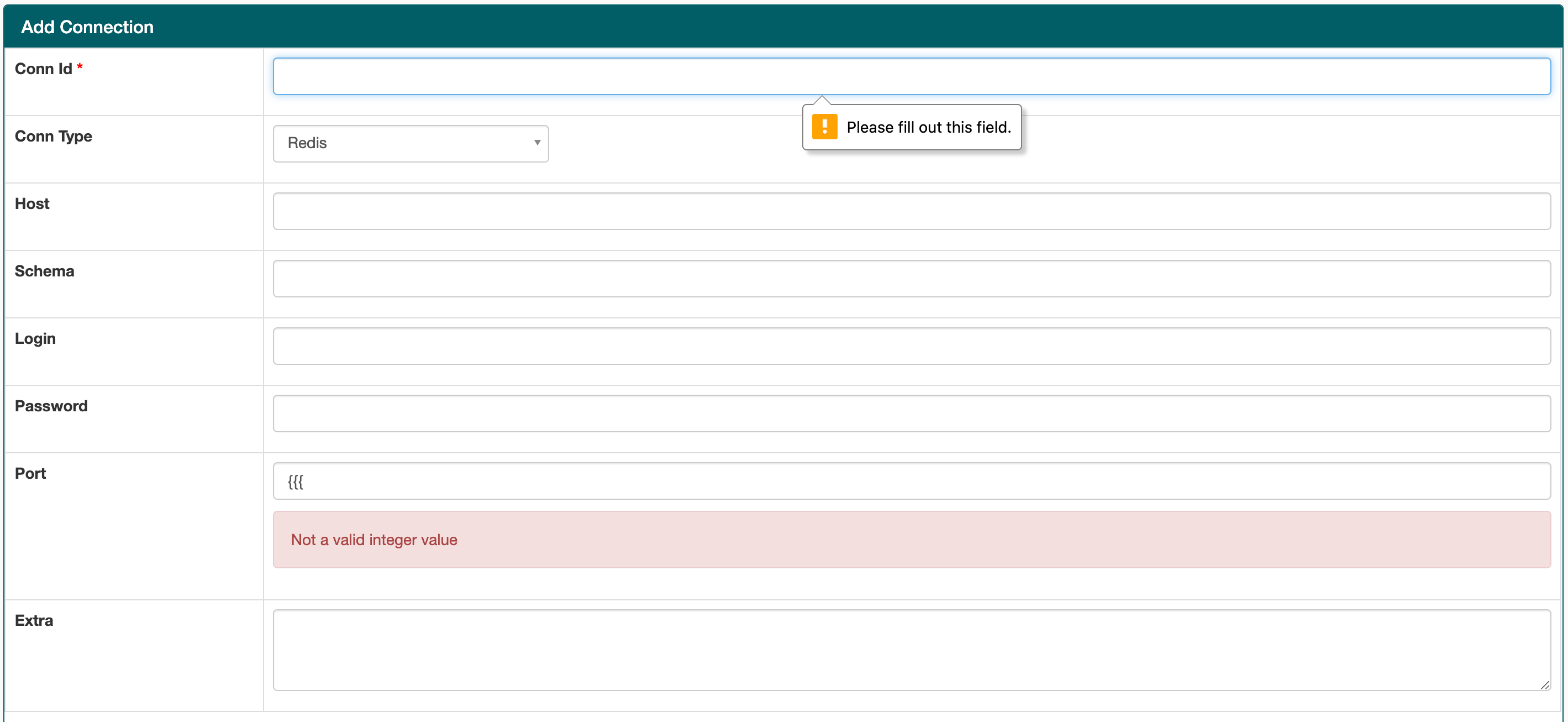 Inconsistent Styles Of Different Validation Errors In Airflow Ui · Issue 12202 · Apacheairflow 7072