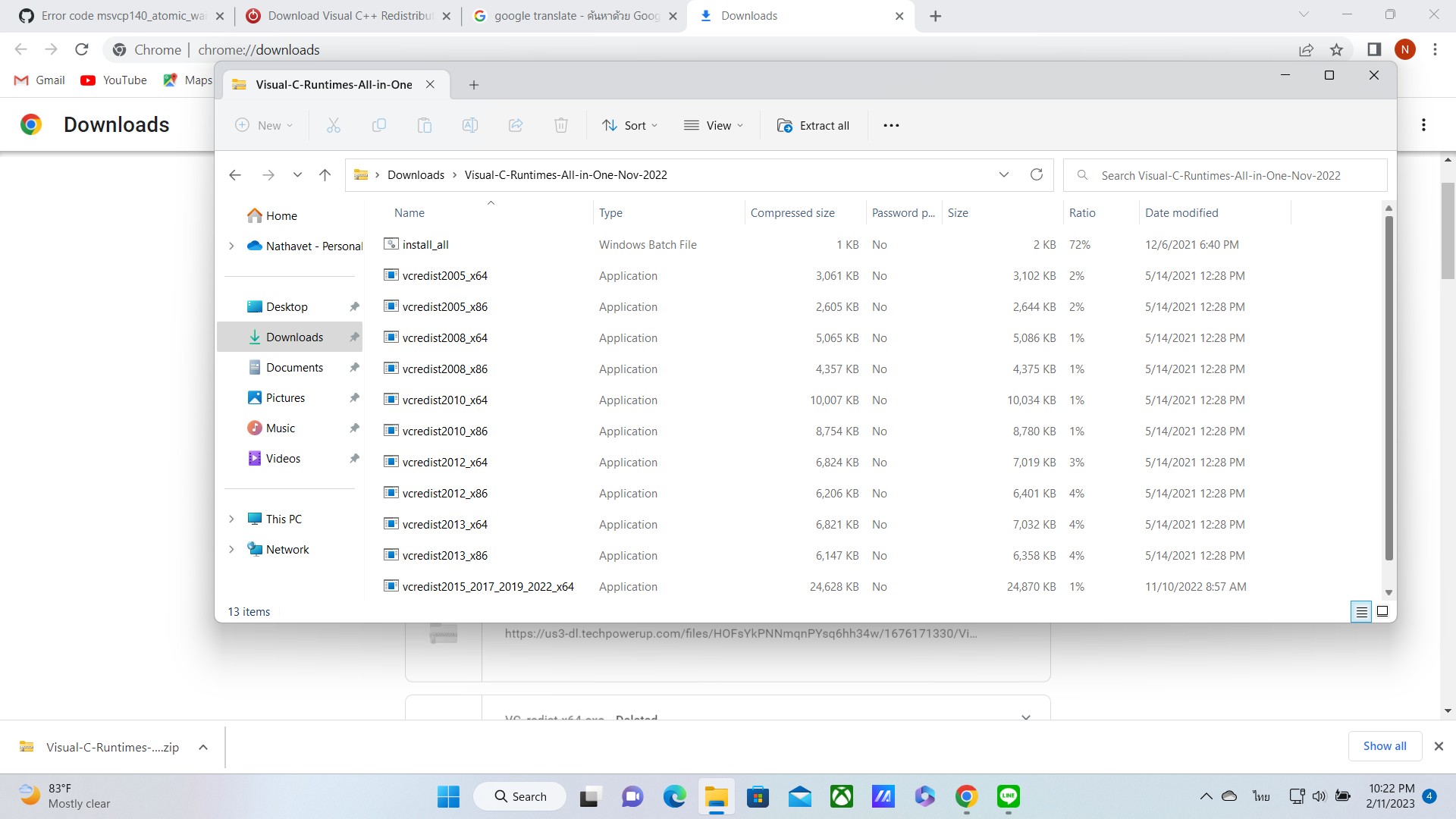 Error code msvcp140_atomic_wait.dll was not found · Issue #80 · fs-c/maniac · GitHub