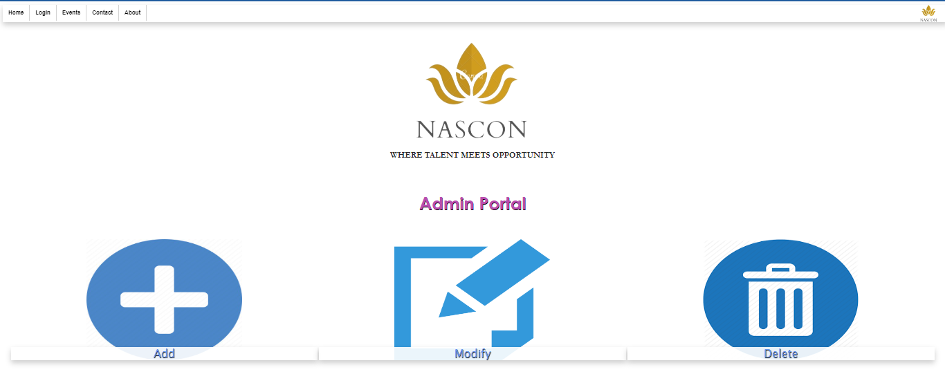 GitHub - M-Usman29/NASCON-Management-Web-Application-Software: Created Full Web Application ...