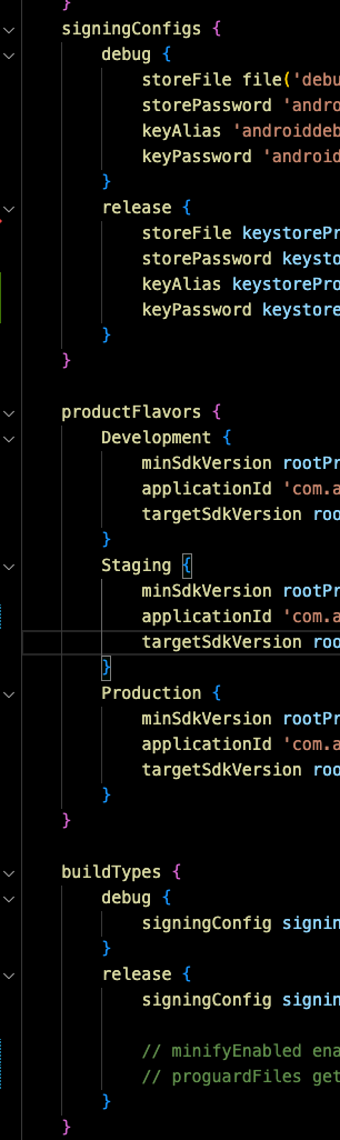 Empty `config` Object For Production Release Android Build · Issue 701 · Lugg React Native